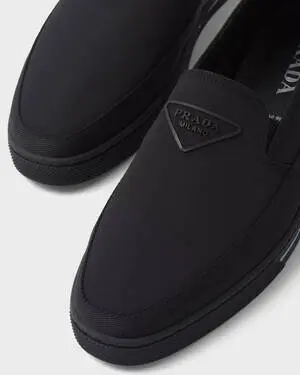 Prada Re-nylon Slip-on Sneakers - Black