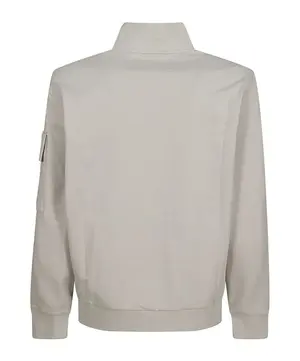 C.P. COMPANY Half-zip Hoodie With Stand Collar