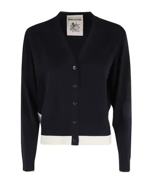 Semicouture Ribbed Cardigans For Women