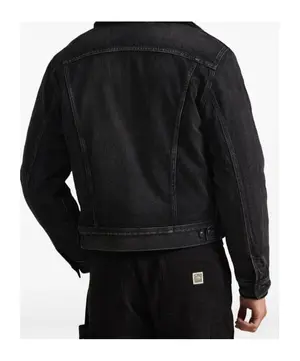Polo Ralph Lauren Relaxed Fit Embroidered Logo Trucker Jacket