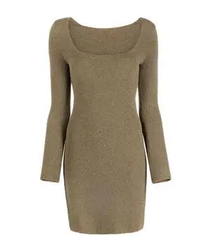 Nanushka Square Neck Day Dresses