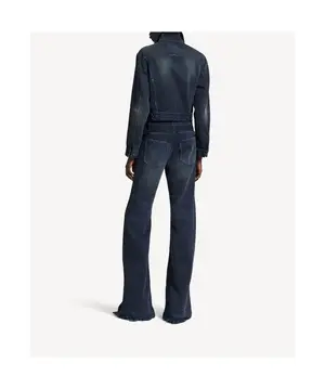 Balenciaga Curved Waist Jeans - Black