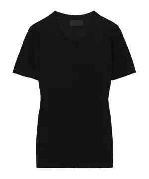 NILI LOTAN Hettie Ribbed T-shirt