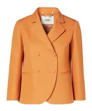 Fendi Double Breasted Blazers For Women