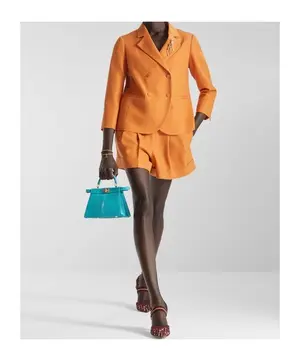 Fendi Double Breasted Tailored Blazer