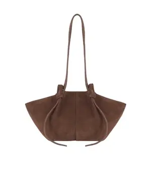 Yuzefi Mochi Suede Shoulder Bag