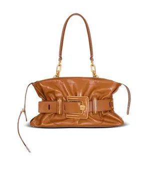 Balmain Calfskin Leather Anthem Bag