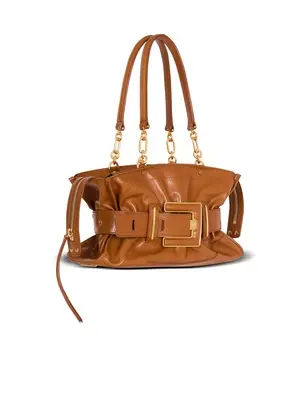 Balmain Calfskin Leather Anthem Bag