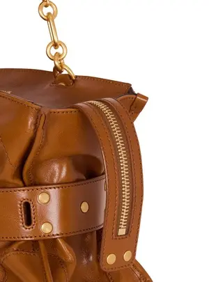 Balmain Calfskin Leather Anthem Bag