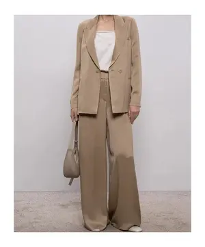Peserico Belted Lapel Blazer