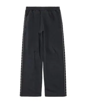 Balenciaga Balenciaga Stripe Baggy Pants Washed Black/grey
