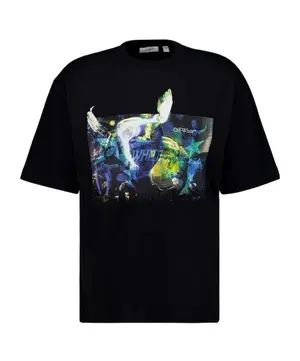 Off-White Caravaggio Skate T-shirt - Black