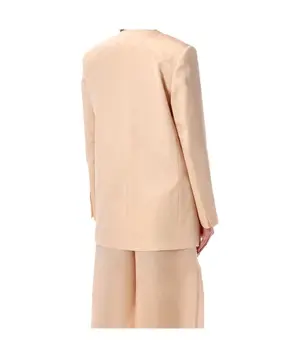 Alberta Ferretti Double-breasted Blazer - Pink