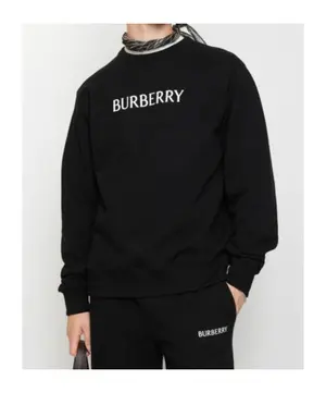Burberry Logo Printed Crewneck Sweatshirt