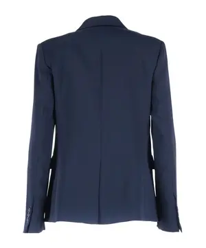 P.a.r.o.s.h Single-breasted Jacket With Notched Lapels - Blue