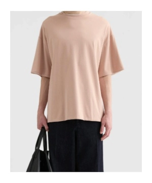 JIL SANDER Double Layer Crewneck T-shirt - Morganite
