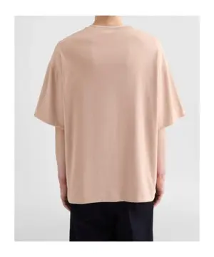 JIL SANDER Double Layer Crewneck T-shirt - Morganite