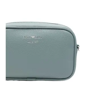 Emporio Armani Logo Strap Mini Shoulder Bag - Gray
