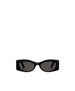 Dior Full-rimmed Sunglasses With Gold-plated Logo - Black