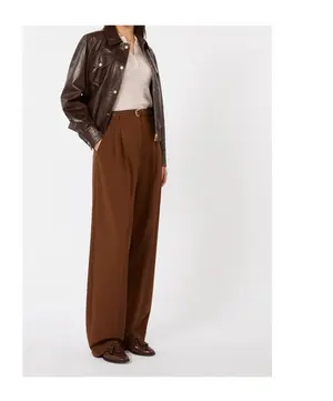 Max Mara Biada Leather Jacket