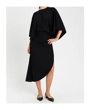 TWINSET Pleated Poncho Top