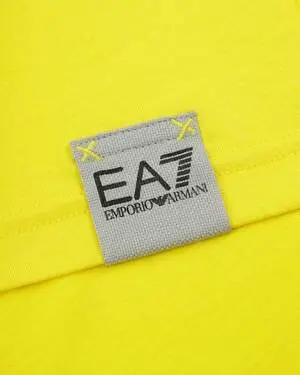 EA7 Logo Round-necked T-shirt