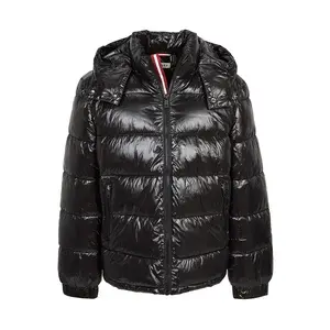 Bally Quilted Padded Jumper With Hood