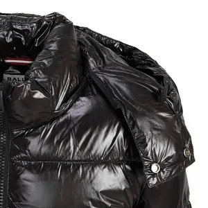Bally Quilted Padded Jumper With Hood