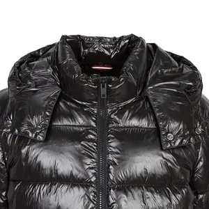 Bally Quilted Padded Jumper With Hood