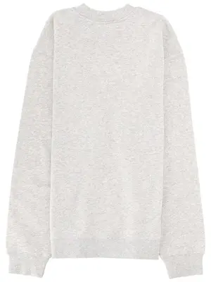 Jacquemus Logo Patch Crewneck Sweatshirt - Grey