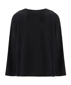 Alanui Fine Knit Polo Jumper - Black