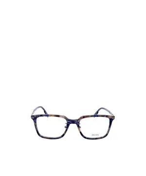 Zegna Rectangular Frame Eyeglasses