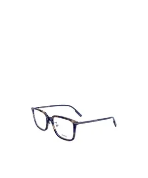 Zegna Rectangular Frame Eyeglasses