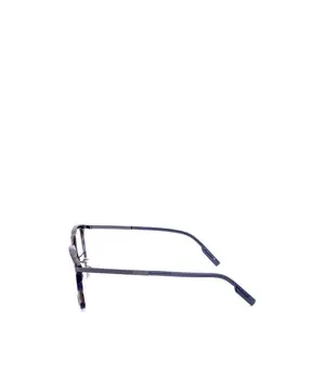 Zegna Rectangular Frame Eyeglasses