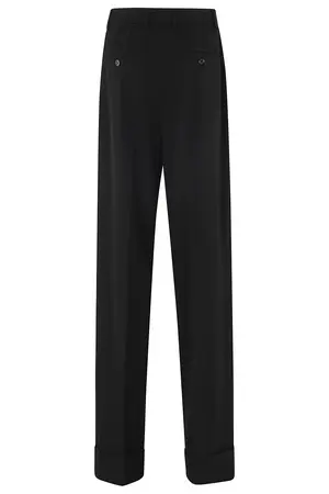 Dolce & Gabbana Casual Pants With Belt Loops - Black