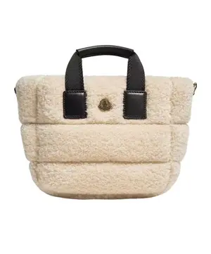 Moncler Micro Caradoc Teddy Tote Bag