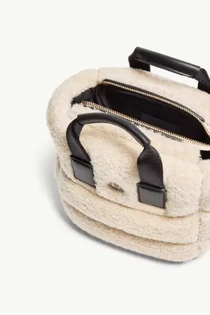 Moncler Micro Caradoc Teddy Tote Bag