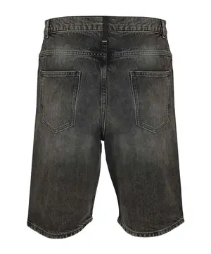 AMISH SUPPLIES Tommy Denim Bermuda Shorts - Black