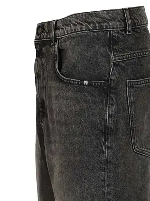 AMISH SUPPLIES Tommy Denim Bermuda Shorts - Black