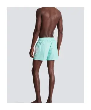 Balmain Logo Swim Shorts - Green