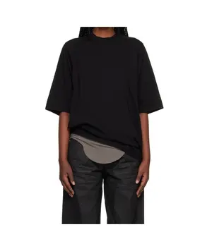 Rick Owens Jumbo Short-sleeve T-shirt - Black