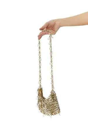 Rabanne Embellished Chain-linked Shoulder Bag
