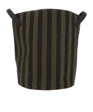 Fendi Striped Tote Bag