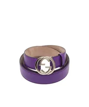Gucci Interlocking Double G Belt - Multicolor