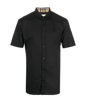Burberry Monogram Motif Short Sleeve Shirt