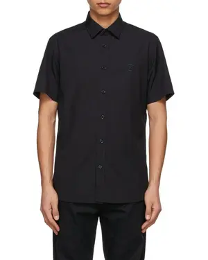 Burberry Monogram Motif Short Sleeve Shirt
