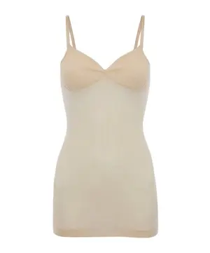 Victoria Beckham Ribbed-knit Tank Top - Light Rose
