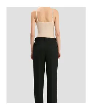 Victoria Beckham Ribbed-knit Tank Top - Light Rose