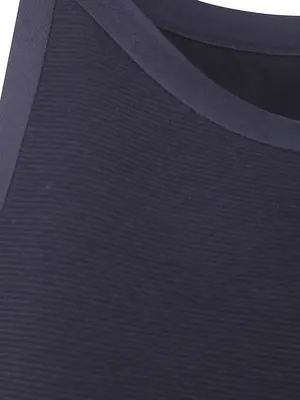 Emporio Armani Ottoman Jersey Sheath Dress