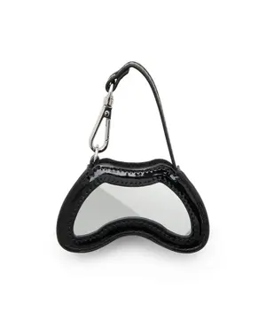 DIESEL® Play Charms Glossy Bag Charm - Black